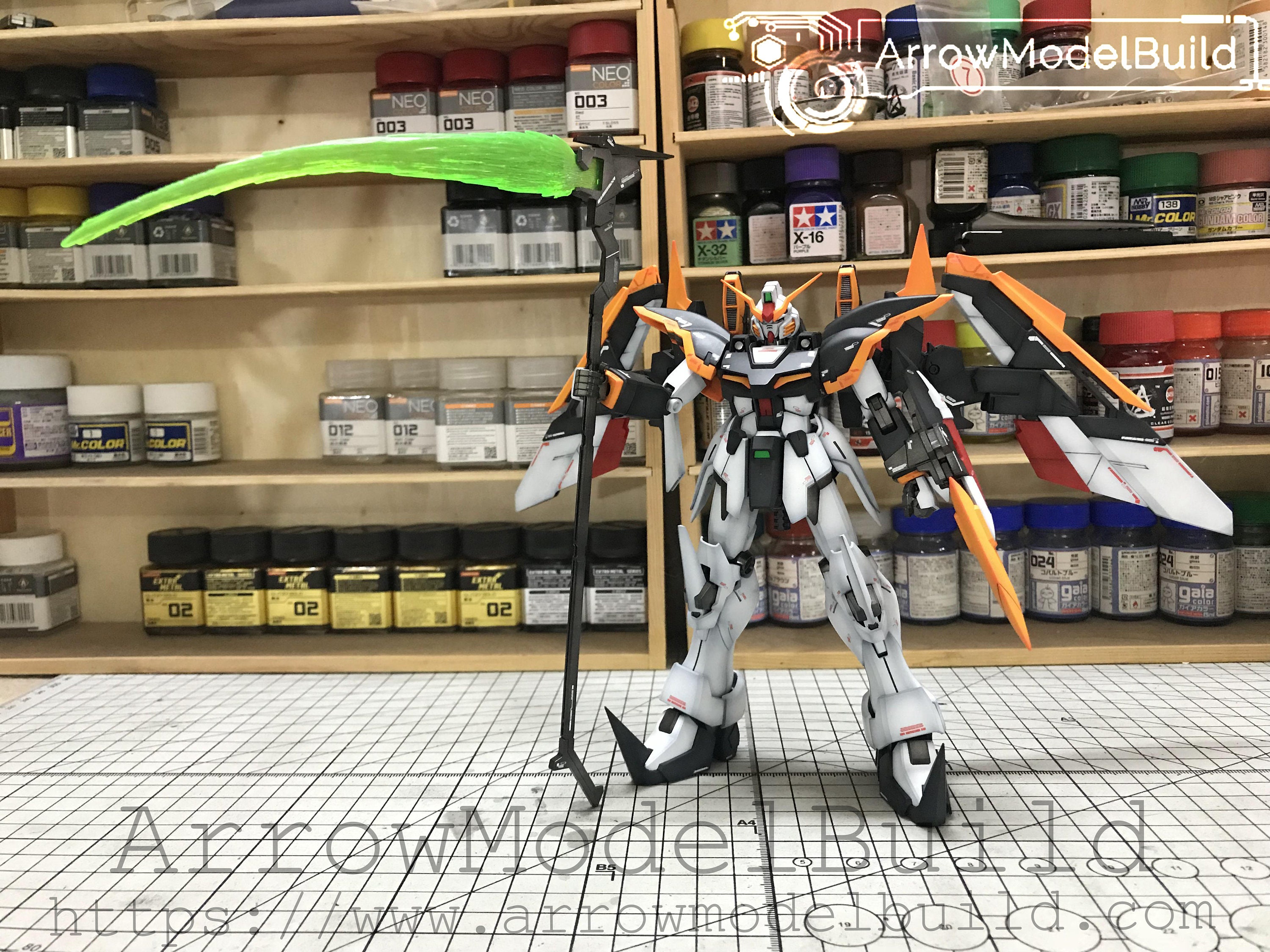Arrowmodelbuild Deathscythe EW With Roussette Unit Gundam MG 1/100 ...