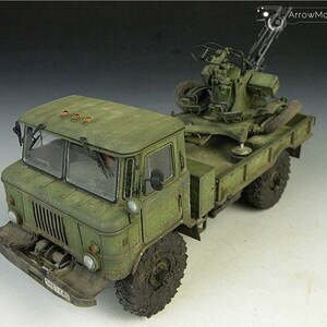 Arrowmodelbuild GAZ-66 Military Vehicle Built & Painted 1/35 Model Kit ...