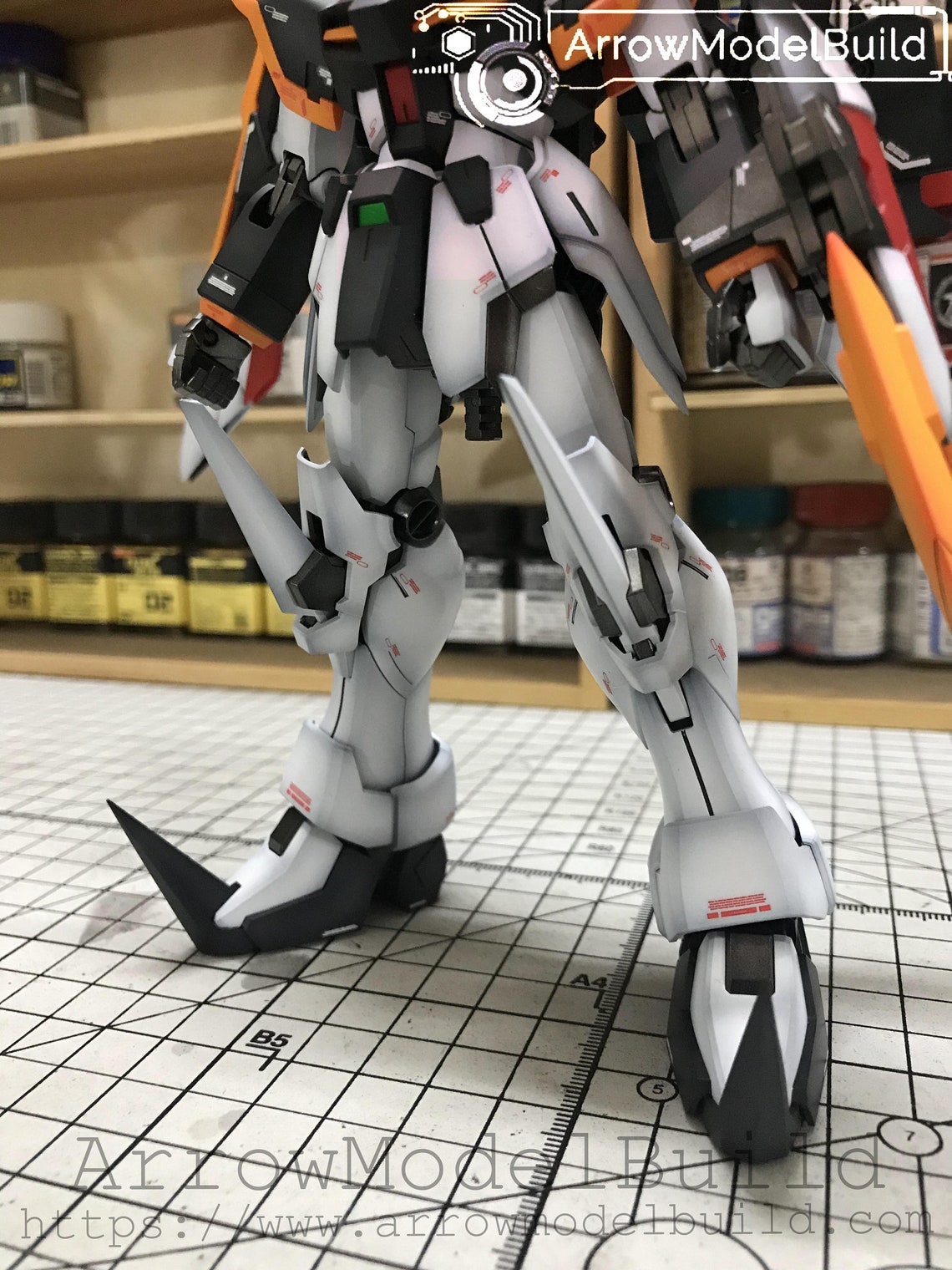 Arrowmodelbuild Deathscythe EW With Roussette Unit Gundam MG - Etsy