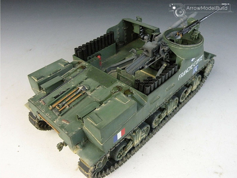 Arrowmodelbuild M7 Priest Military Vehicle Built & Painted 1/35 Model ...