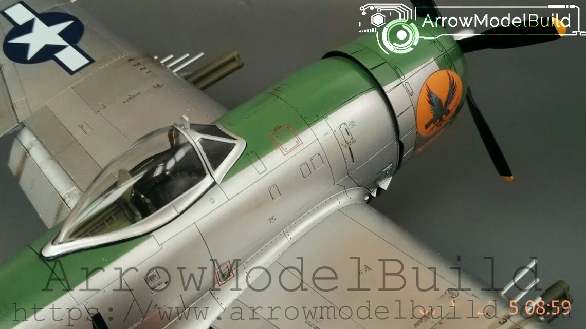 Arrowmodelbuild P-47D Fighter Built & Painted 1/32 Model Kit - Etsy