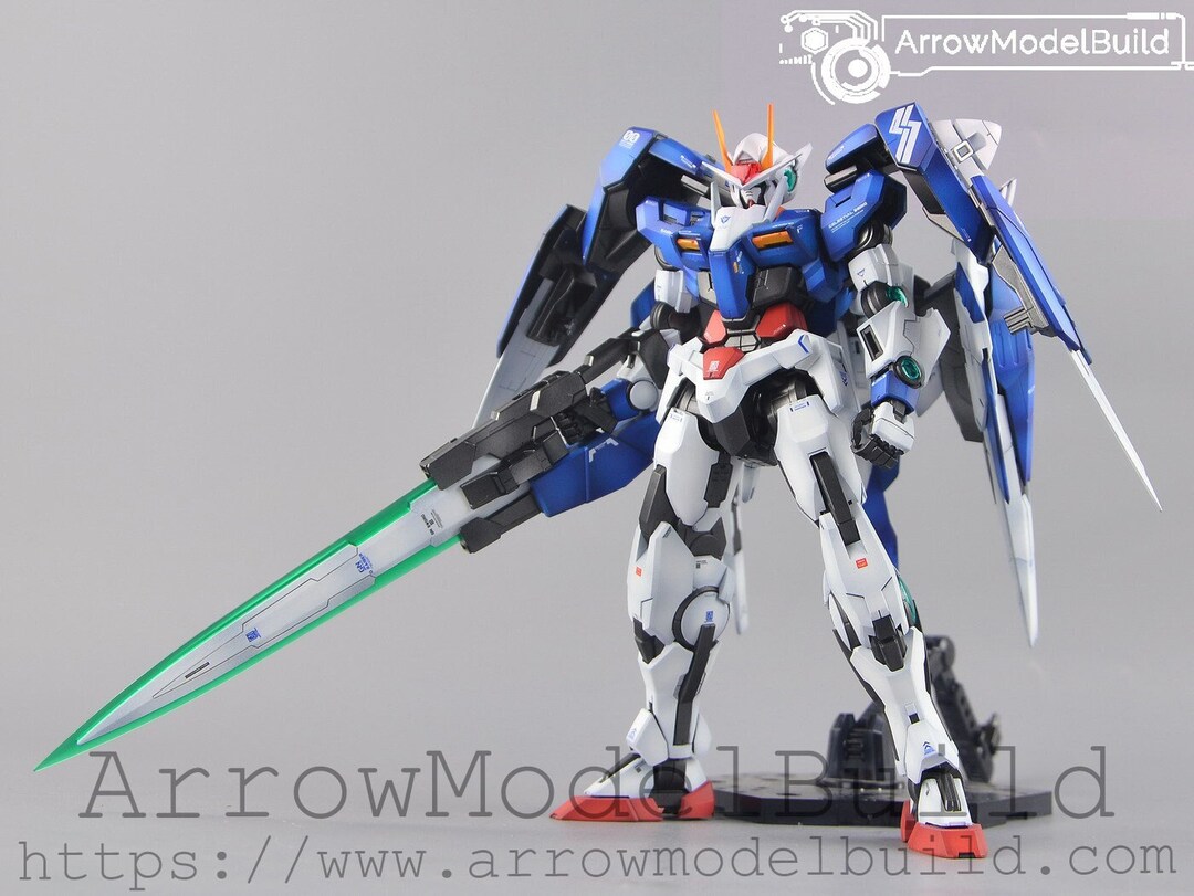 Arrowmodelbuild Gundam OO Raiser Built & Painted MG 1/100 Model Kit - Etsy