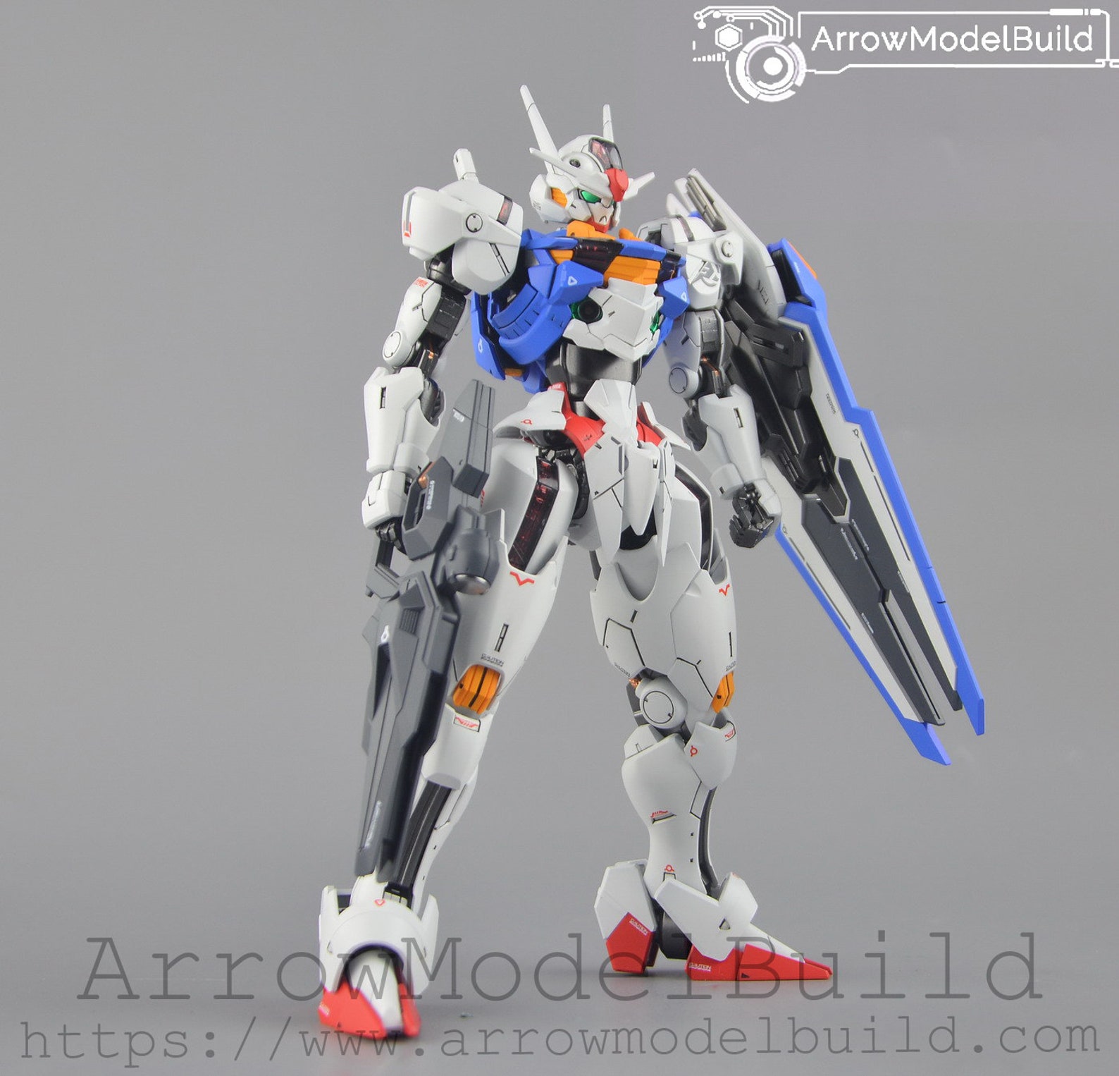 Arrowmodelbuild Ariel Gundam Built & Painted 1/100 Model Kit - Etsy