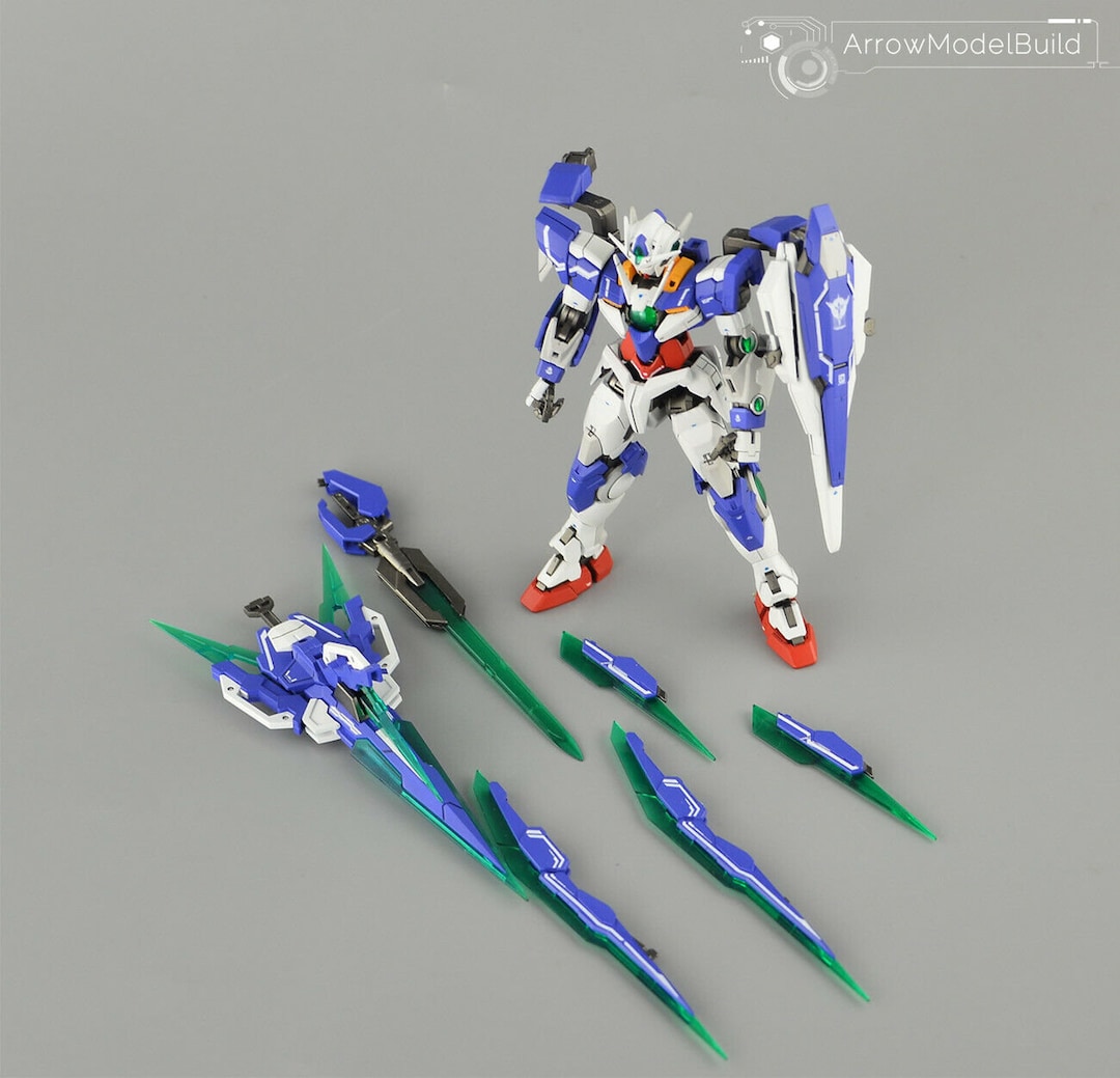 Arrowmodelbuild Gundam 00Q Full Saber Built & Painted RG 1/144 Model ...