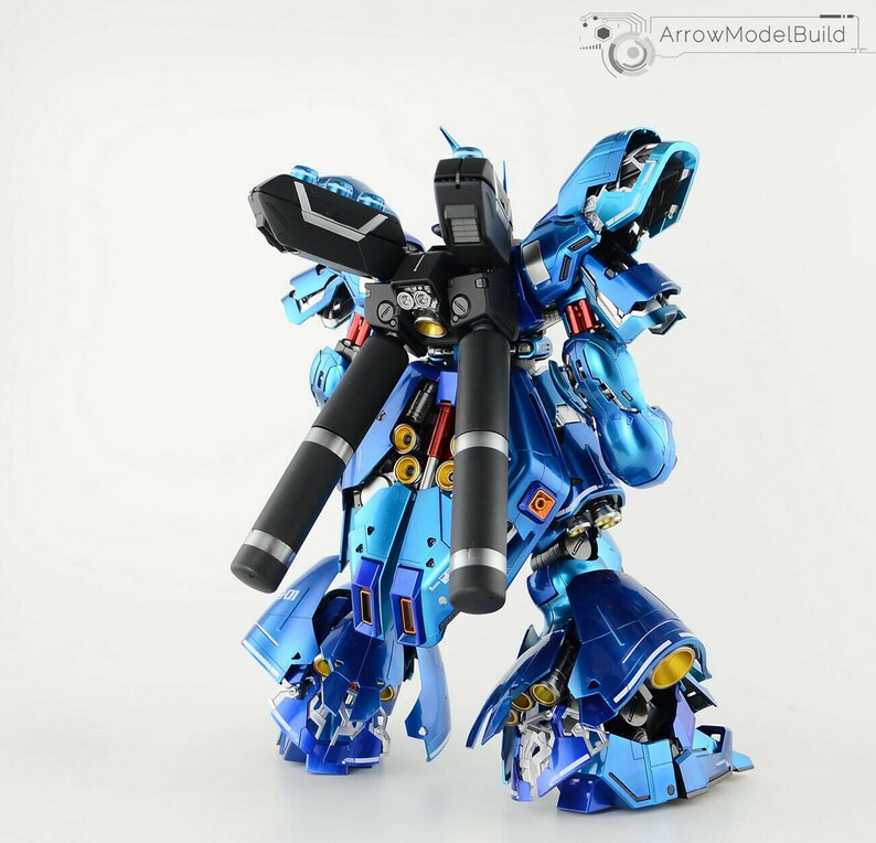 Arrowmodelbuild Sazabi Ver.ka custom Blue Built & Painted MG - Etsy