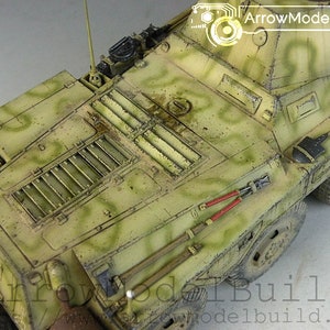 Arrowmodelbuild 234 8x8 Armored Car Built & Painted 1/35 Model Kit - Etsy