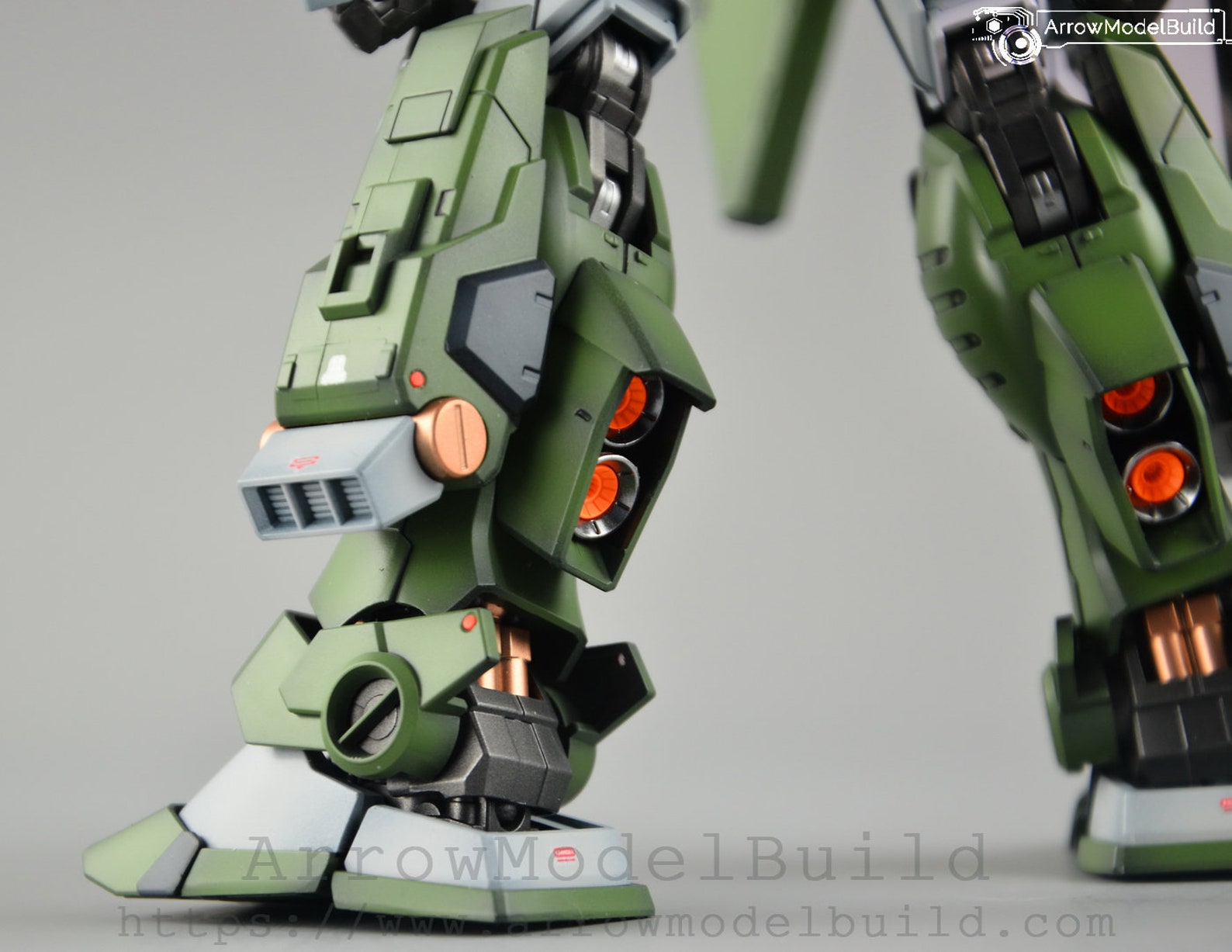 Arrowmodelbuild Gundam Stormbringer FA / GM Turbulence Built & Painted ...