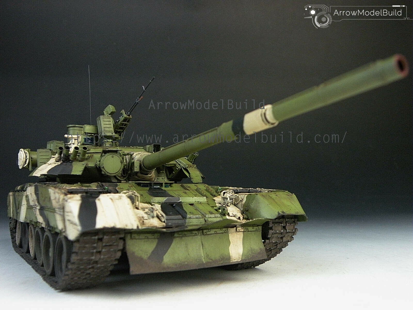 Arrowmodelbuild T-80U Main Battle Tank Built & Painted 1/35 - Etsy