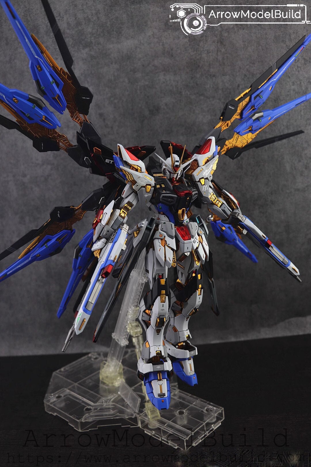 Arrowmodelbuild Strike Freedom (heavy Shaping) Gundam Built & Painted ...