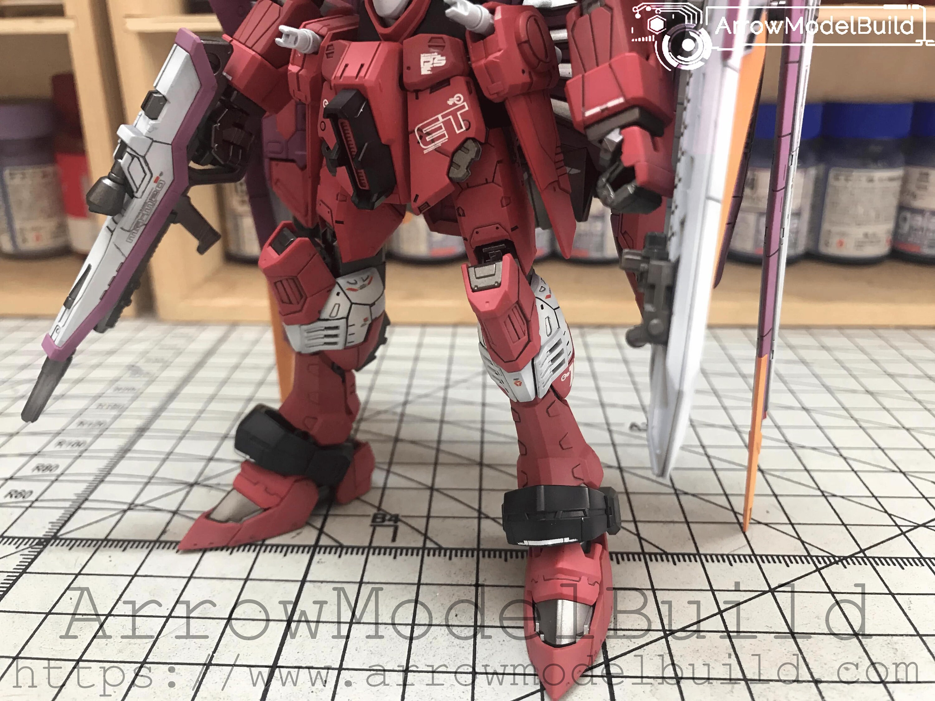 Arrowmodelbuild Justice Gundam shaping Built & Painted RG 1/100 Model ...
