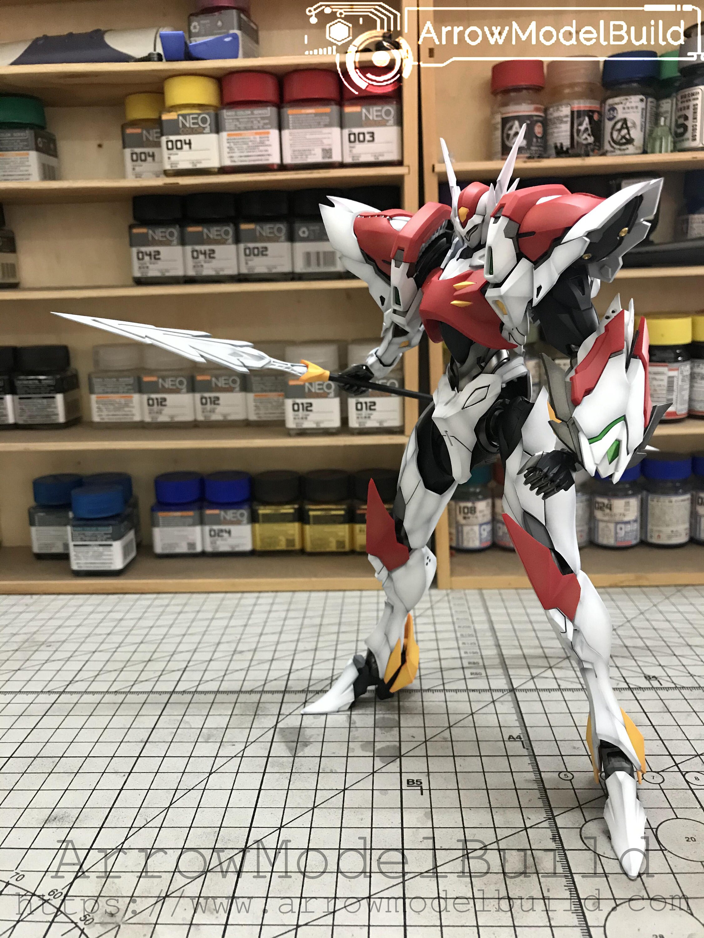 Arrowmodelbuild D.boy Space Knight Tekkaman Blade Blaster Built ...