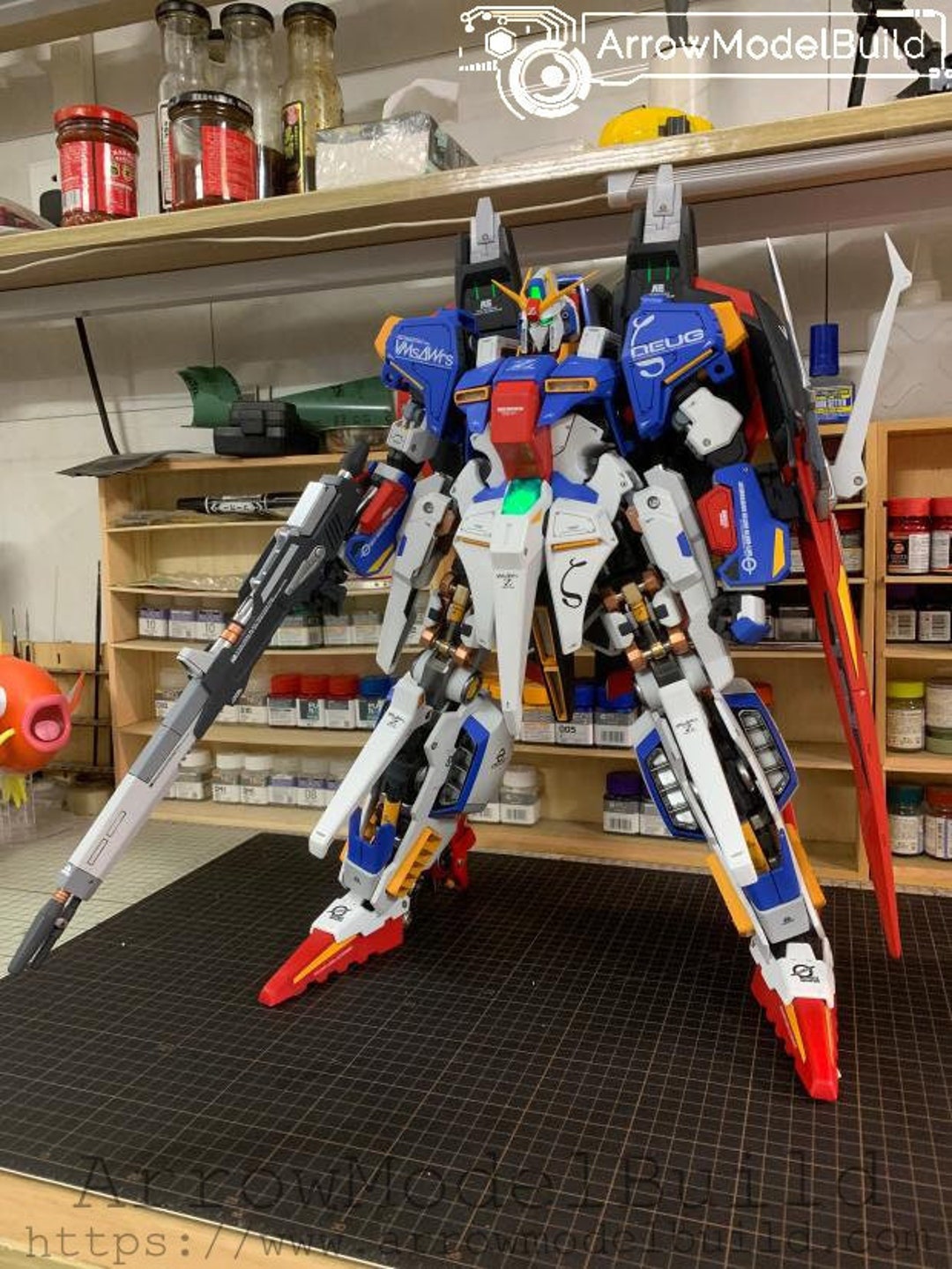 Arrowmodelbuild G System Gundam Zeta Built & Painted 1/48 Model Kit - Etsy