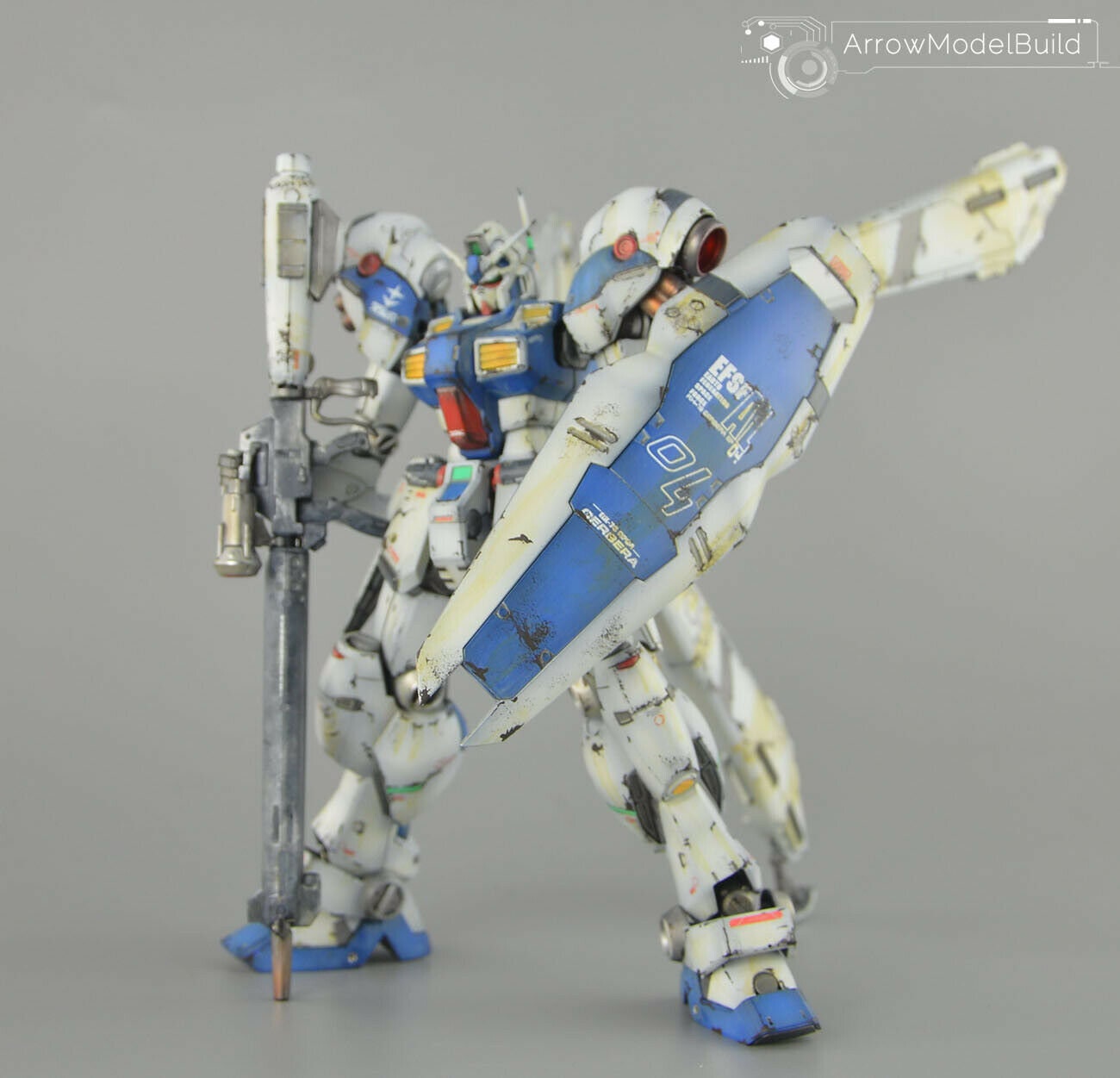 Arrowmodelbuild Gundam Gp04 RE Built & Painted 1/100 Model Kit - Etsy