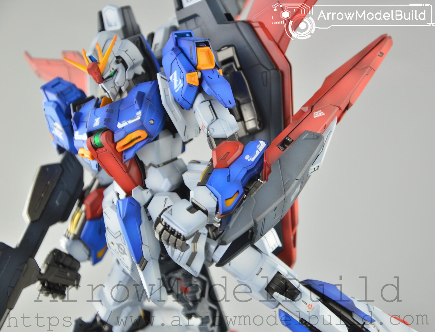 Arrowmodelbuild Z Gundam resin Kit LED Set Built & Painted MG 1/100 ...