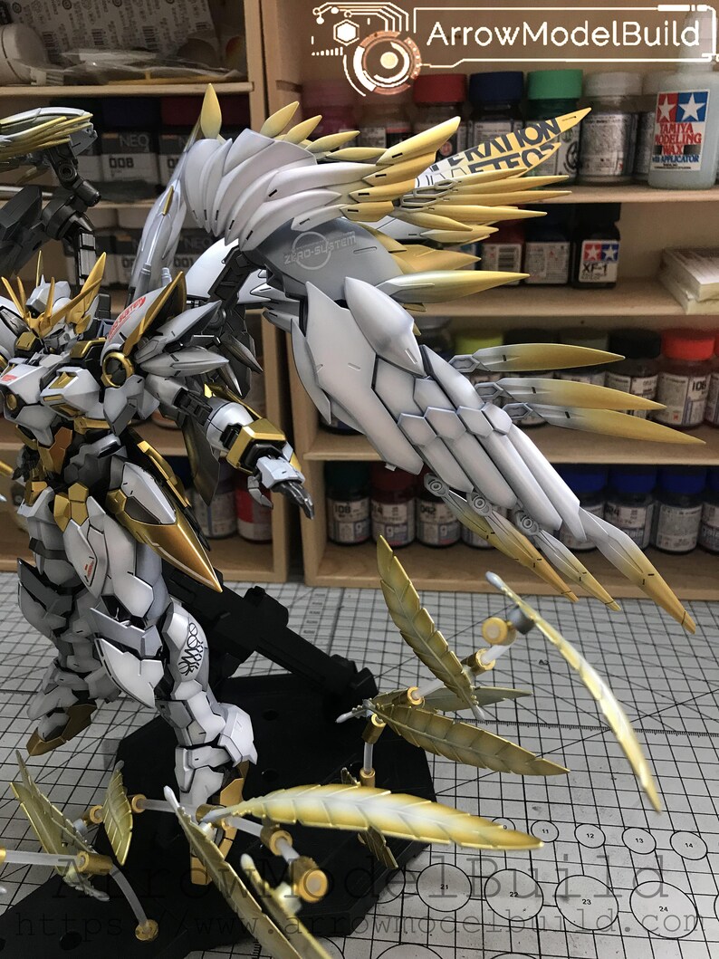 ArrowModelBuild Wing Gundam Zero EW Ver. Ka Built & Painted HIRM 1/100 ...