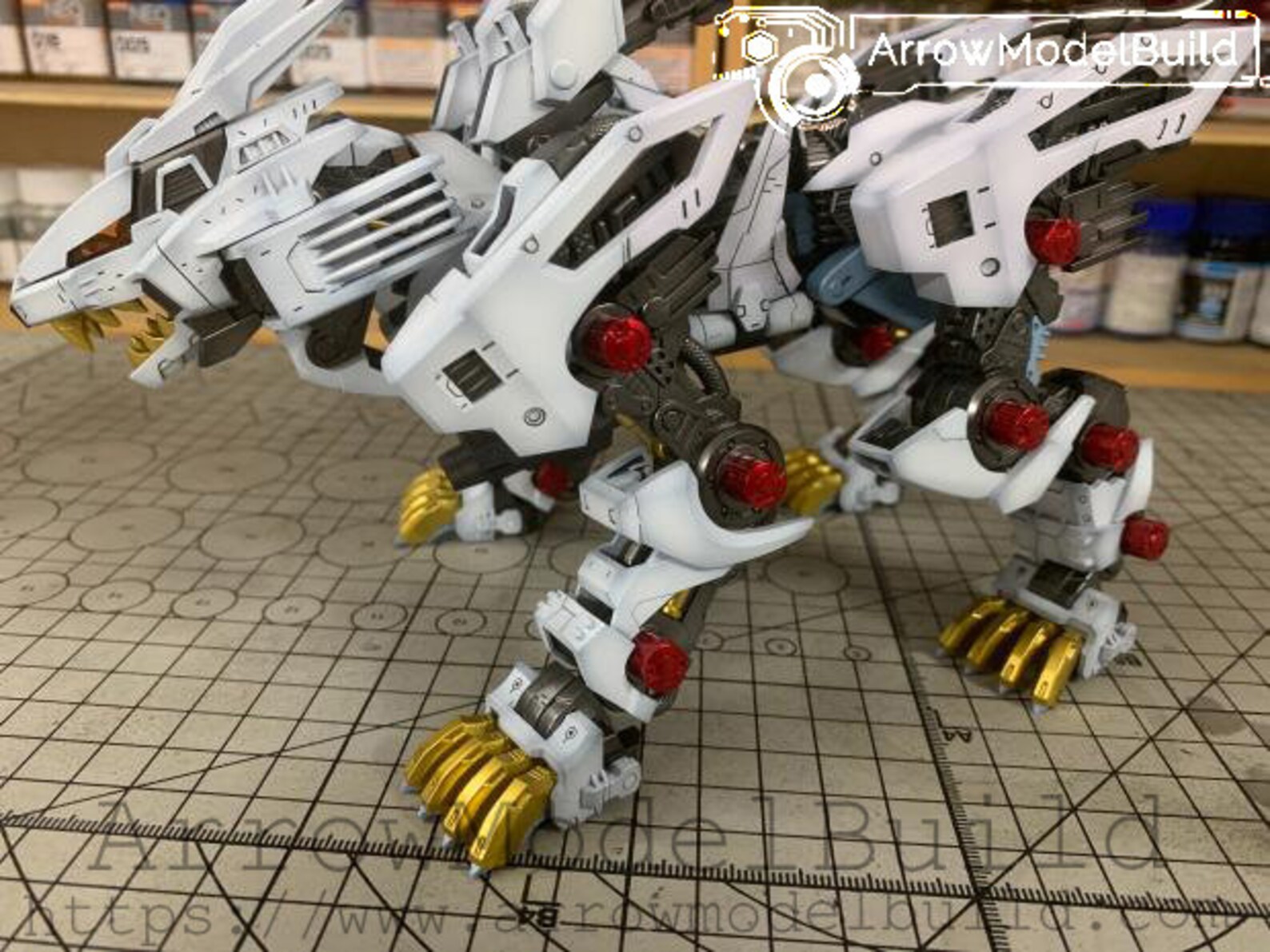 Arrowmodelbuild Zoids Liger Zero Built & Painted Model Kit - Etsy