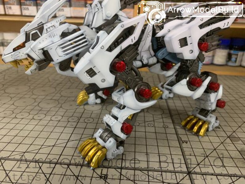 Arrowmodelbuild Zoids Liger Zero Built & Painted Model Kit - Etsy