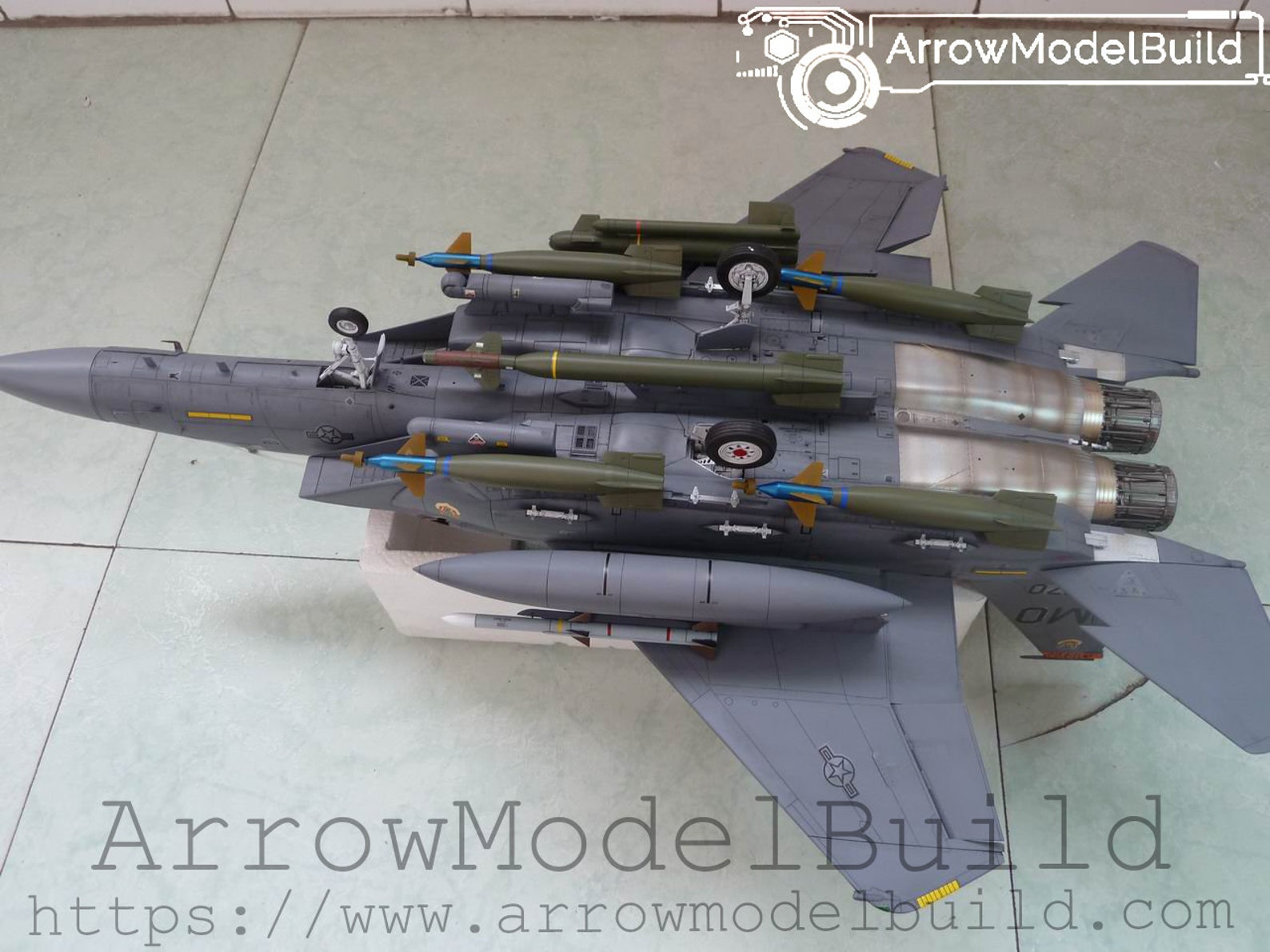 Arrowmodelbuild F-15E Strike Eagle Built & Painted 1/48 Model Kit - Etsy