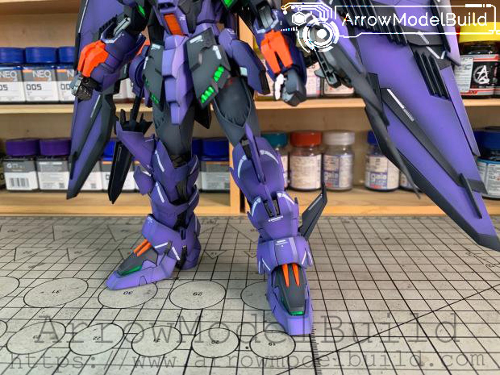 Arrowmodelbuild Gundam Epyon custom Color Built & Painted MG 1/100 ...