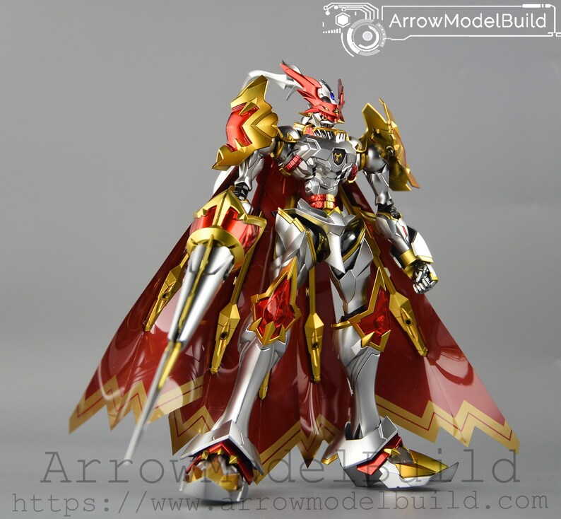 Arrowmodelbuild Digimon Dukemon Gallantmon Built & Painted Model Kit - Etsy