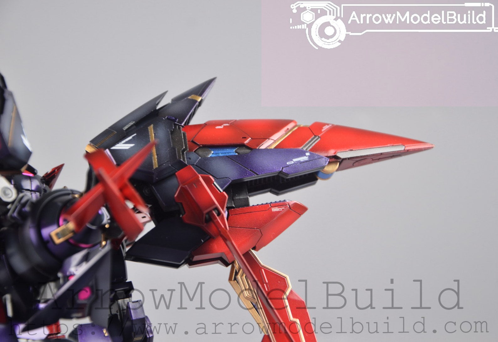 Arrowmodelbuild Gundam Exia Dark Matter 2.0 Built & Painted Resin 1/100 ...