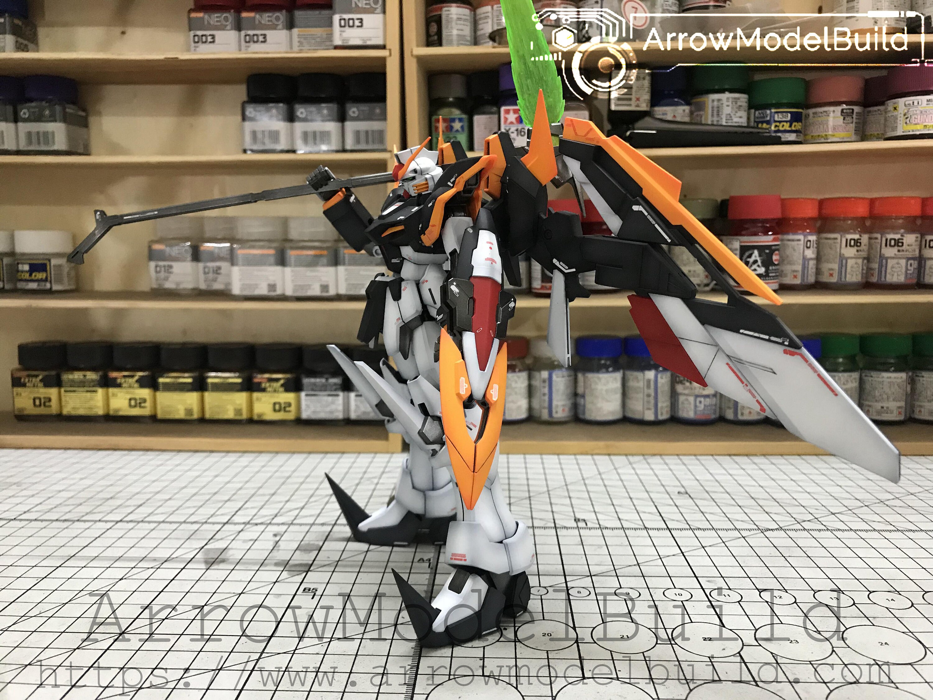 Arrowmodelbuild Deathscythe EW With Roussette Unit Gundam MG 1/100 ...