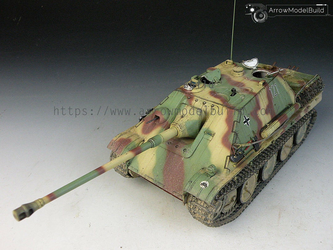 Arrowmodelbuild Jagdpanther Tank (full Interior) Built & Painted 1/35 ...