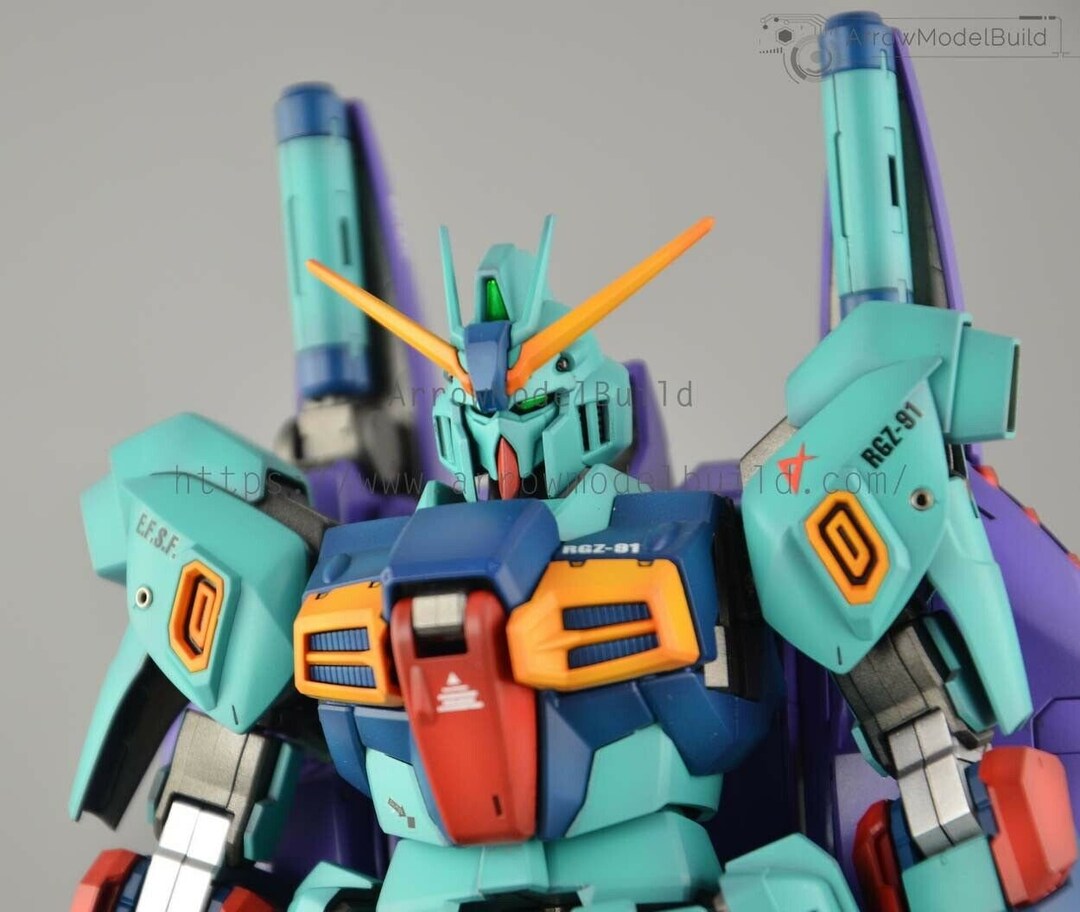 Arrowmodelbuild Re-gz Custom Built & Painted MG 1/100 Model Kit - Etsy