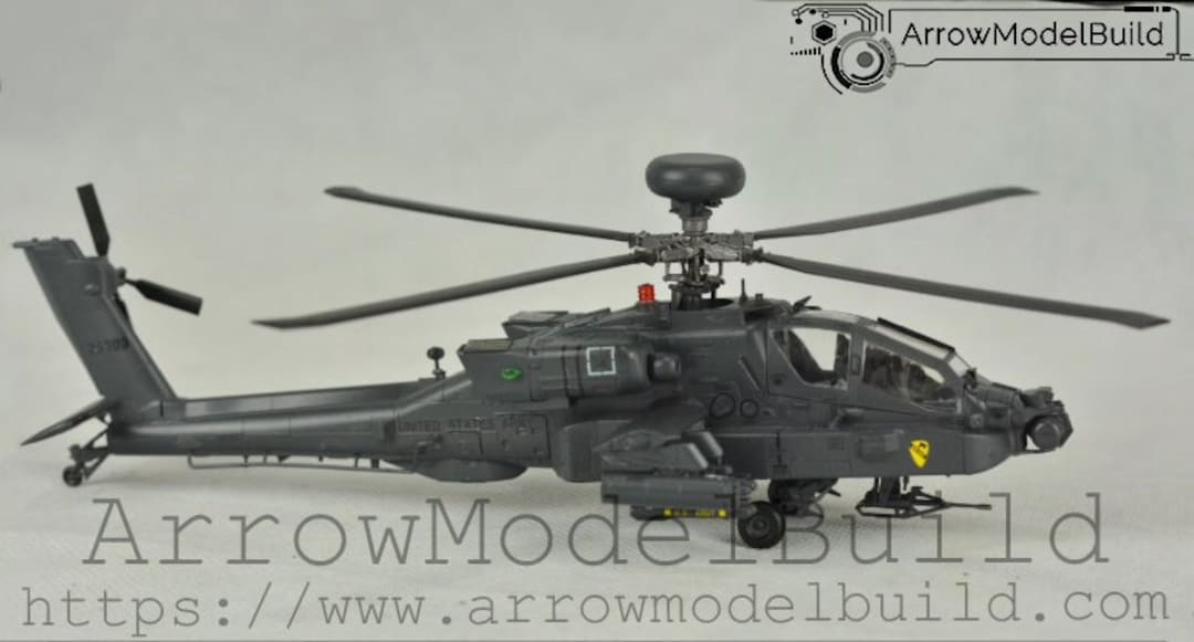 Arrowmodelbuild AH-64 Gunship Built & Painted 1/72 Model Kit - Etsy