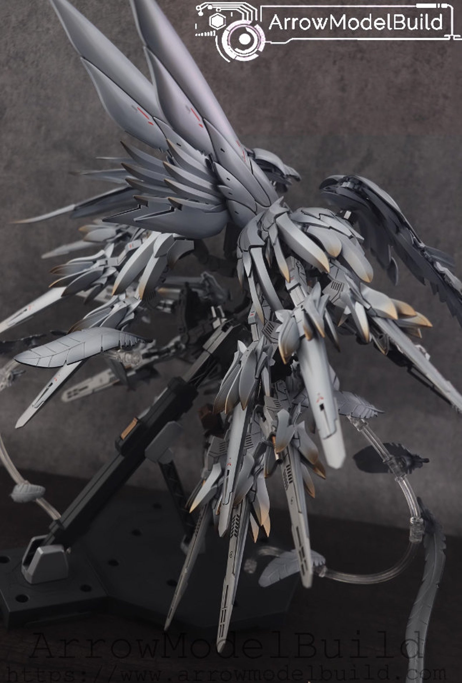 Arrowmodelbuild Wing Gundam White Snow Built & Painted 1/100 Model Kit ...