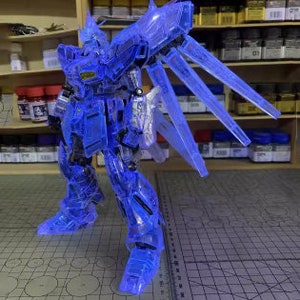 Arrowmodelbuild Hi Nu Gundam transparent Version Built & Painted MG 1/ ...