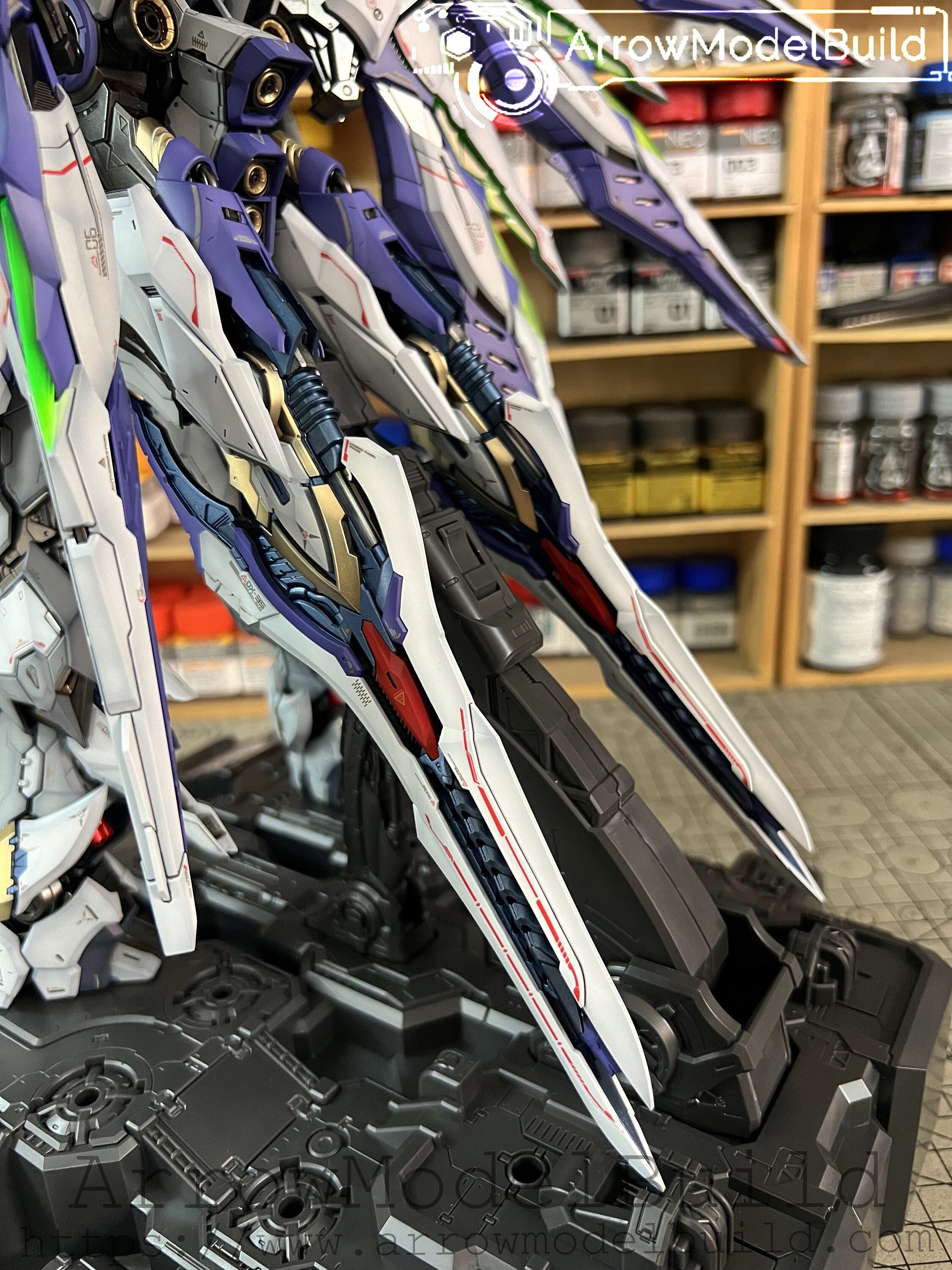 Arrowmodelbuild Sky Defender shadow Color Built & Painted Model Kit - Etsy