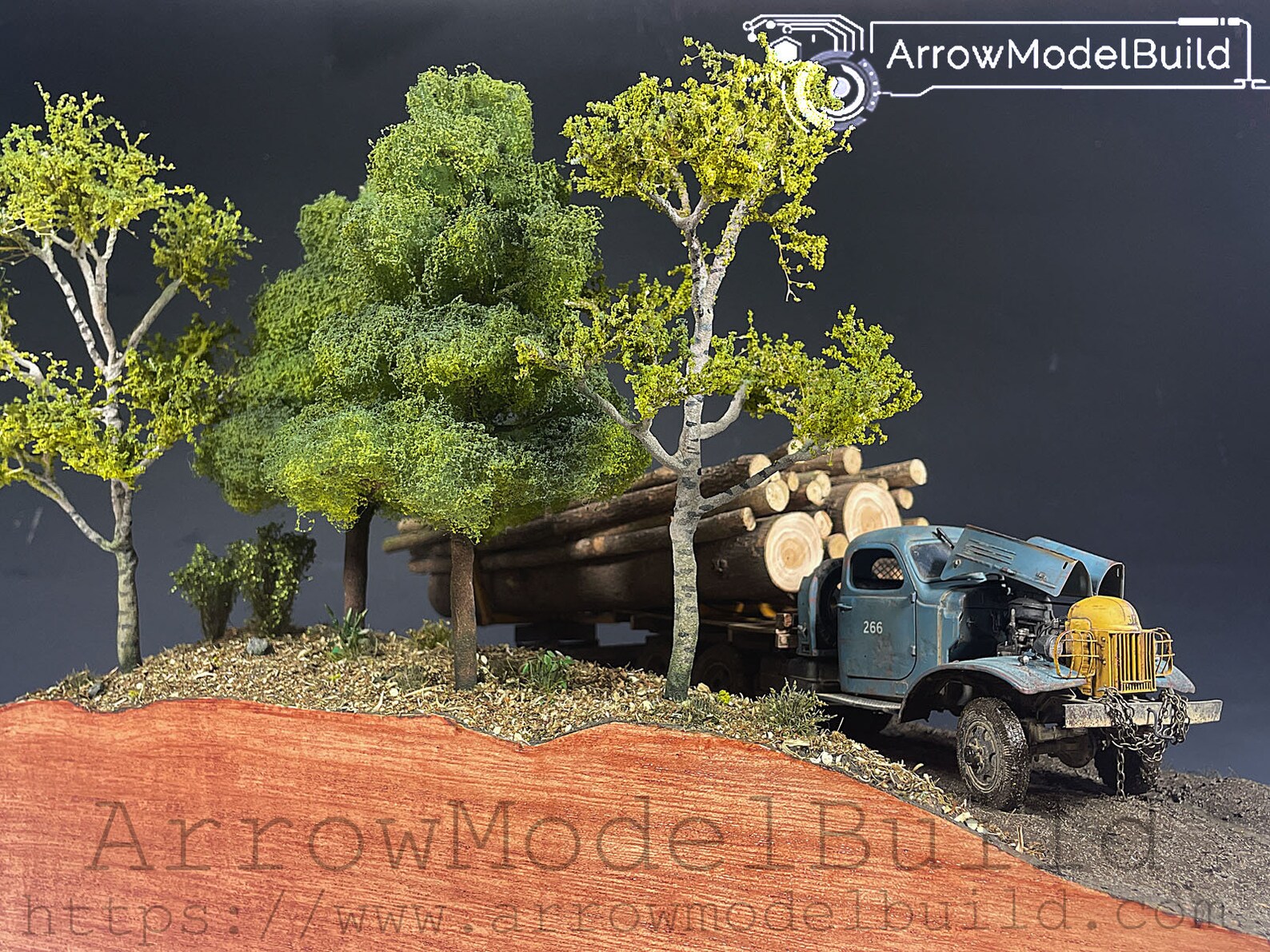 Arrowmodelbuild Lumberjack Scene Built & Painted 1/35 Model Kit - Etsy