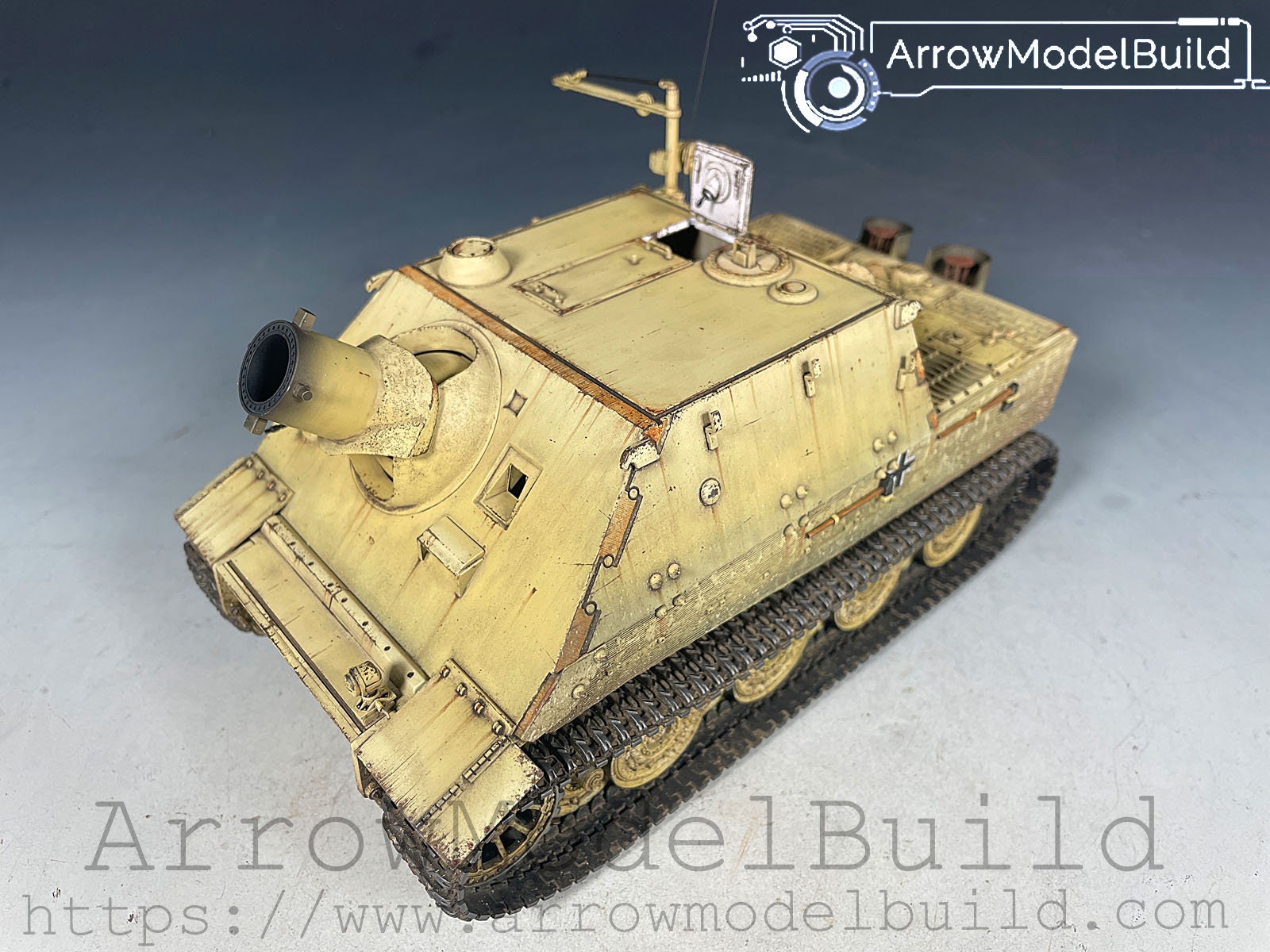 Arrowmodelbuild Assault Tiger With Zimmerit Built & Painted 1/35 Model ...