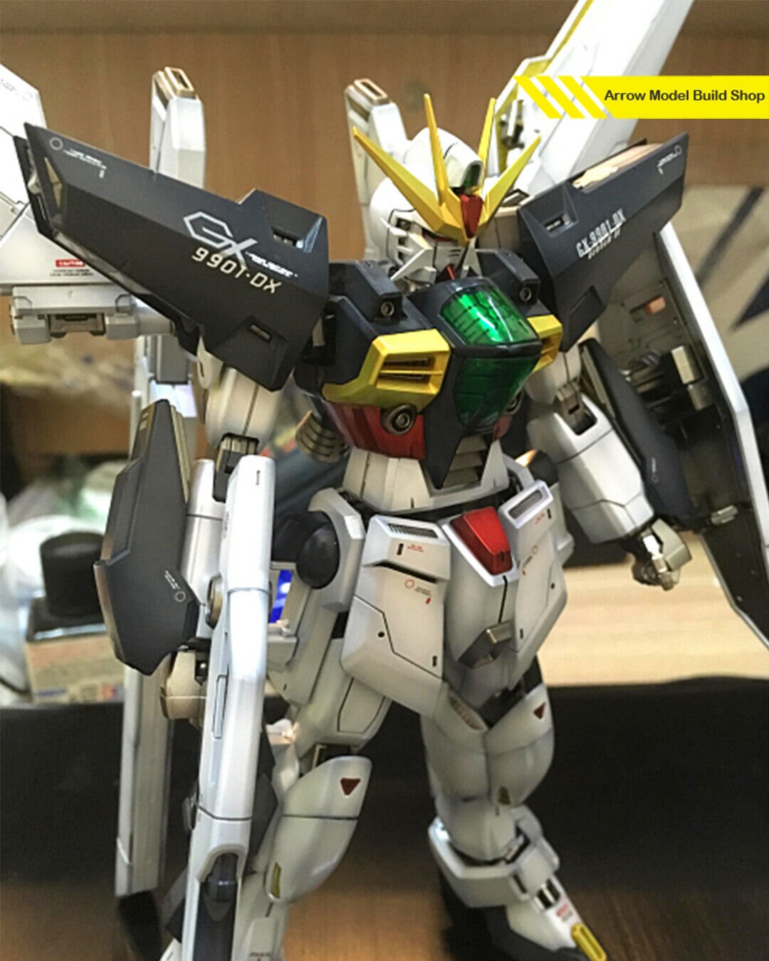 Arrowmodelbuild Gundam Double X Built & Painted MG 1/100 Model Kit - Etsy