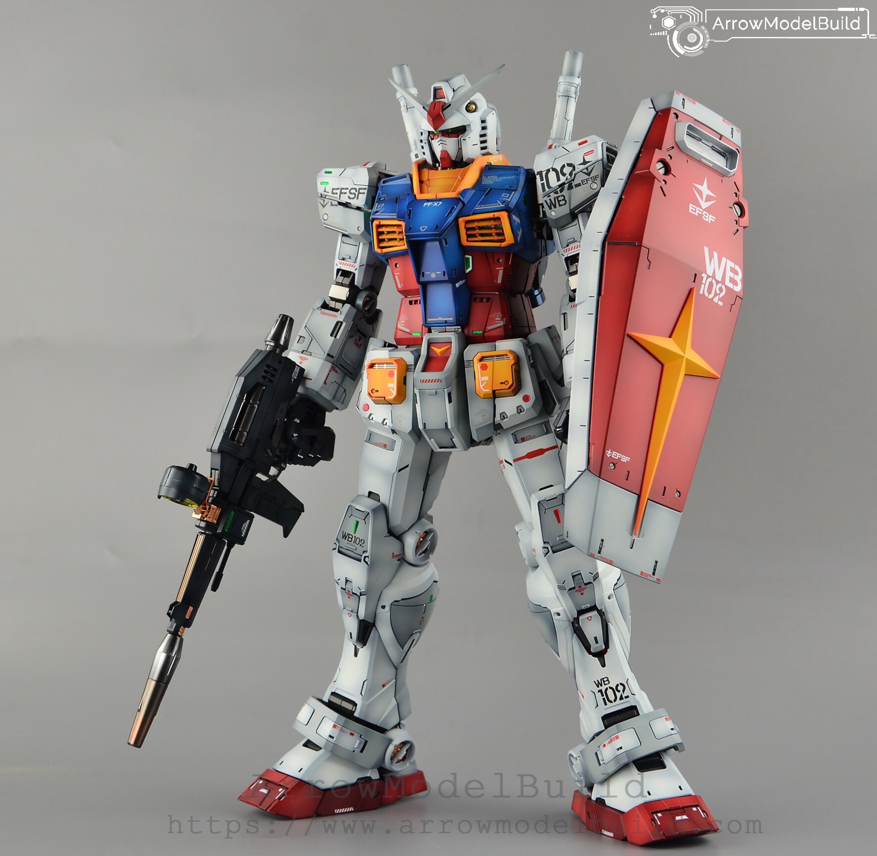 Arrowmodelbuild Gundam RX-78-2 special Coding Built & Painted PG ...