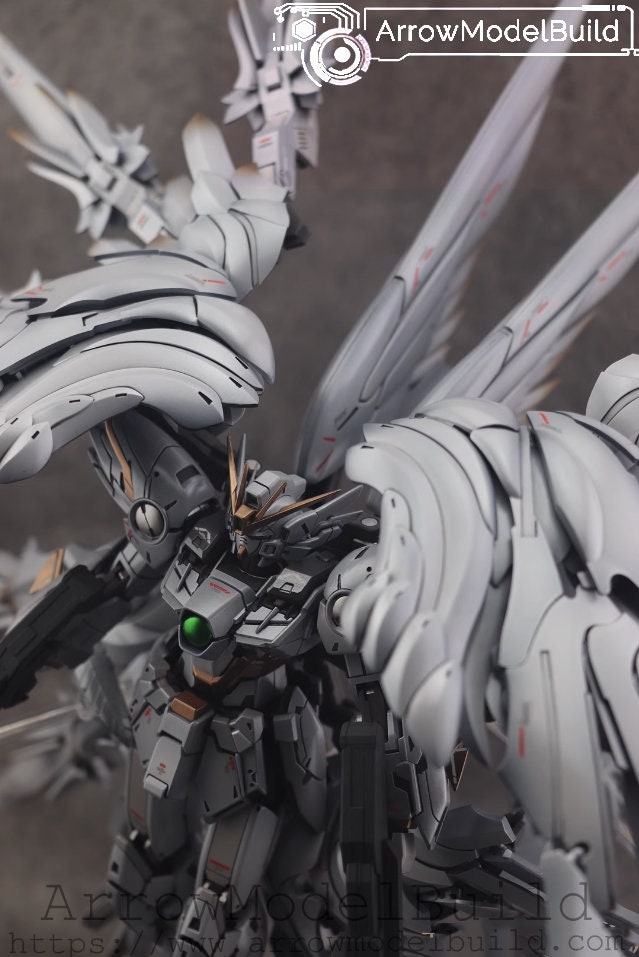 Arrowmodelbuild Wing Gundam White Snow Built & Painted 1/100 Model Kit ...