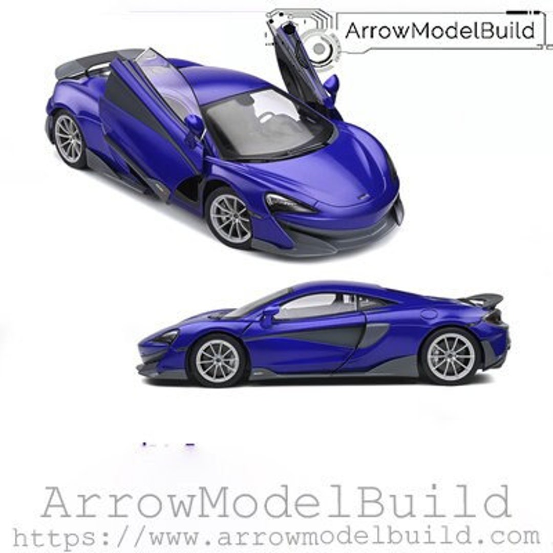 Arrowmodelbuild Mclaren 600LT Custom Color lantan Purple Built ...