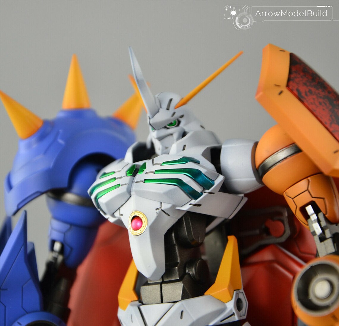 Arrowmodelbuild Omegamon amplified Built & Painted Model Kit - Etsy