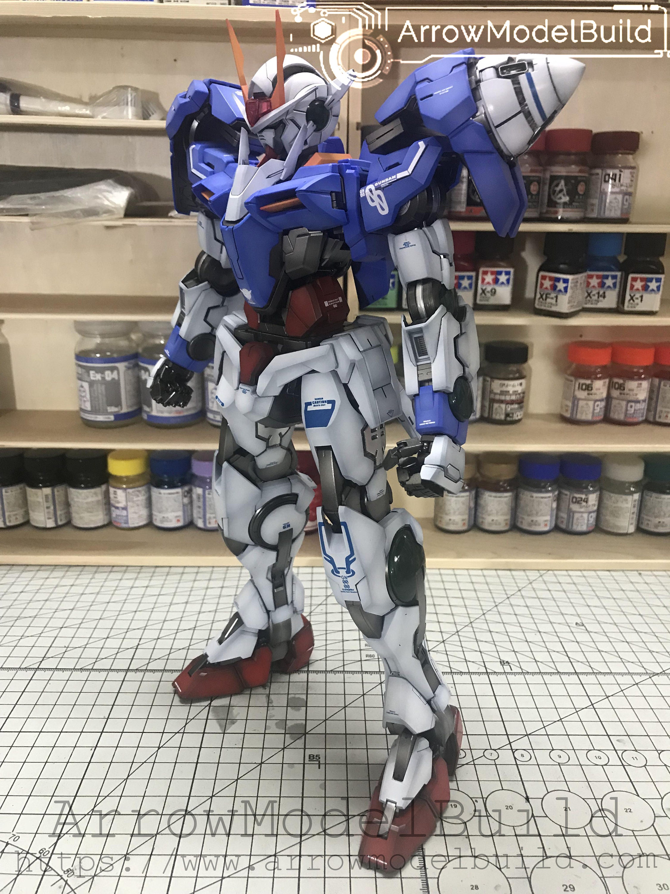 Arrowmodelbuild Gundam 00 shaping Built & Painted PG 1/60 - Etsy
