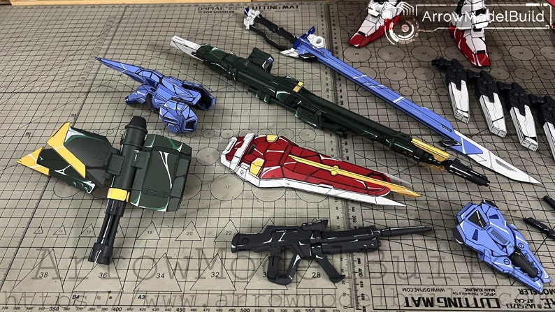 Arrowmodelbuild Perfect Strike Gundam two-dimensional Painting Version ...