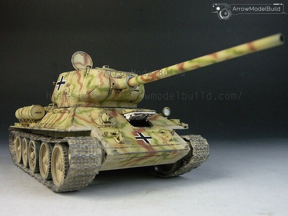 Arrowmodelbuild T-35/85 Tank Built & Painted 1/35 Model Kit | Etsy
