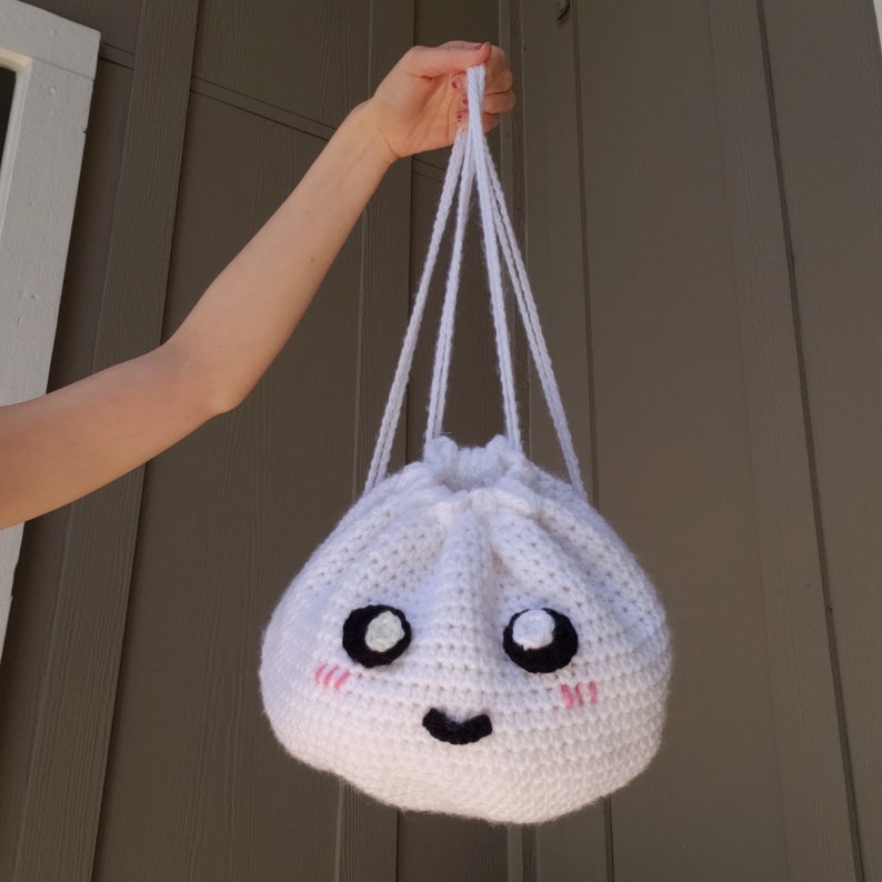 Dumpling Drawstring Crochet Pattern - Etsy