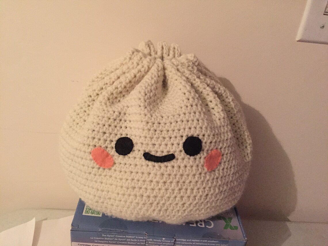 Dumpling Drawstring Crochet Pattern - Etsy
