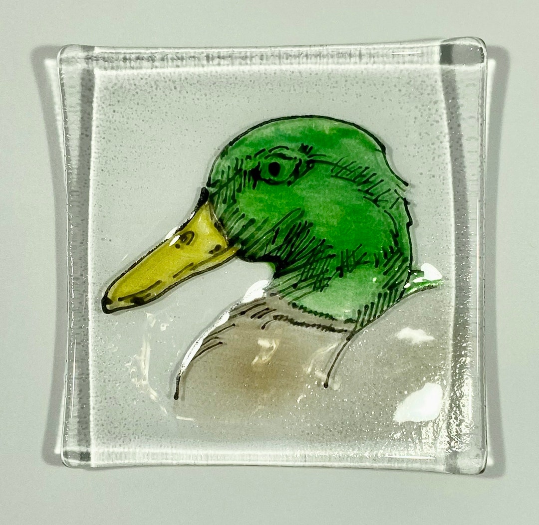 Handcrafted Mallard Duck Dish - Etsy
