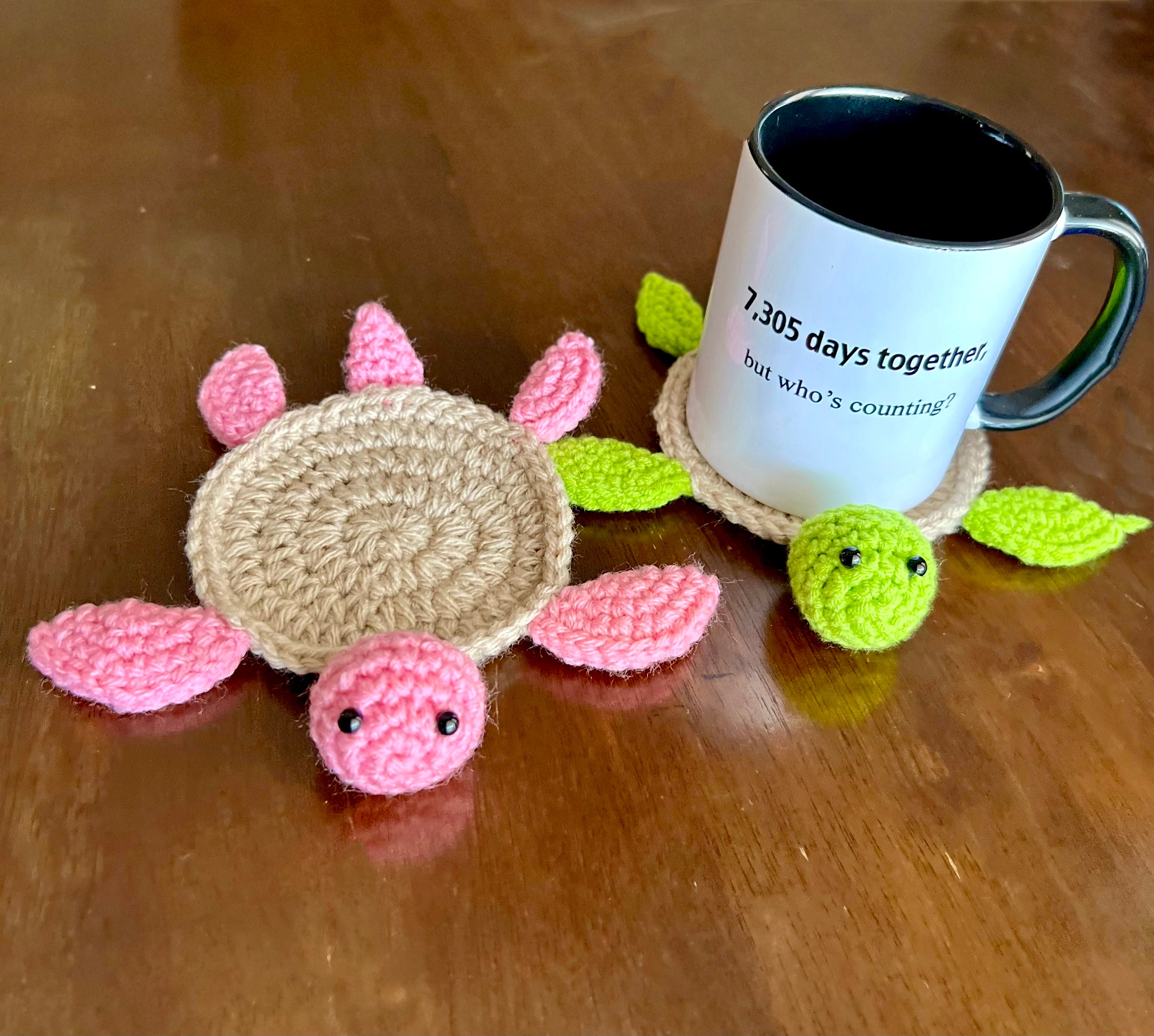 PDF, Pattern of Crochet Turtle Coaster - Etsy