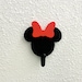 Mouse Wall Hook with Bow - Etsy