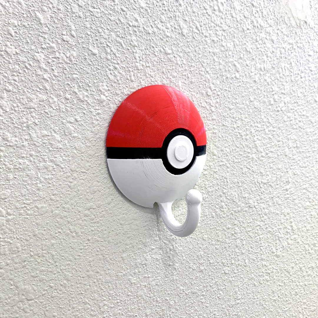 Pokeball Wall Hook - Etsy