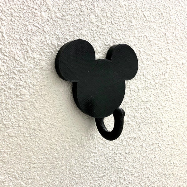 Mickey Mouse Wall Hooks - Etsy