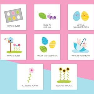 Easter Lunchbox Notes | Lunchbox Cards | Encouragement Cards ...